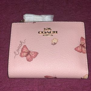 Coach | Bags | Coach Mini Wallet New Butterfly Blossom Edition | Poshmark